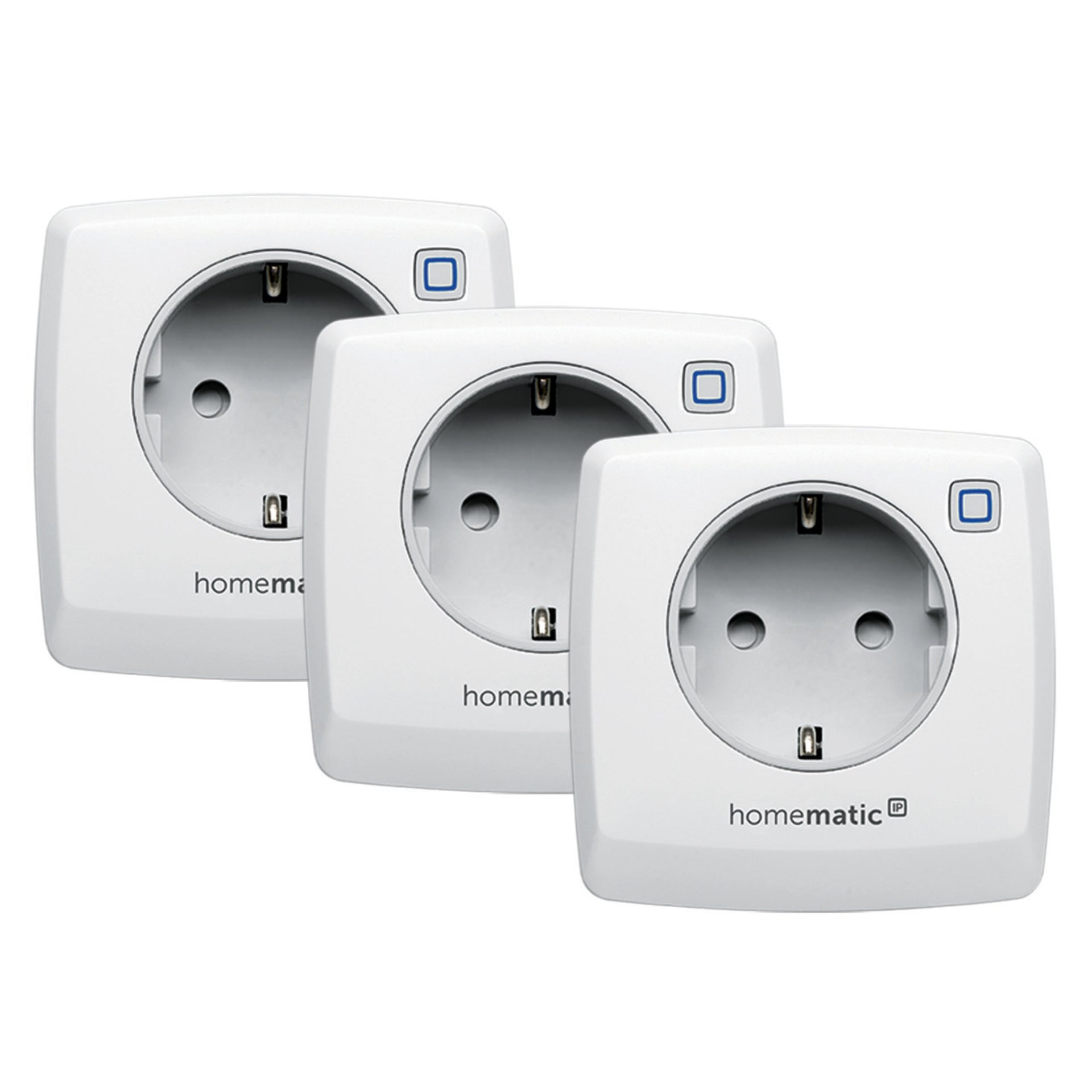 Homematic IP Smart Home 3er-Set Schalt-Mess-Steckdose HmIP-PSM-2 ...
