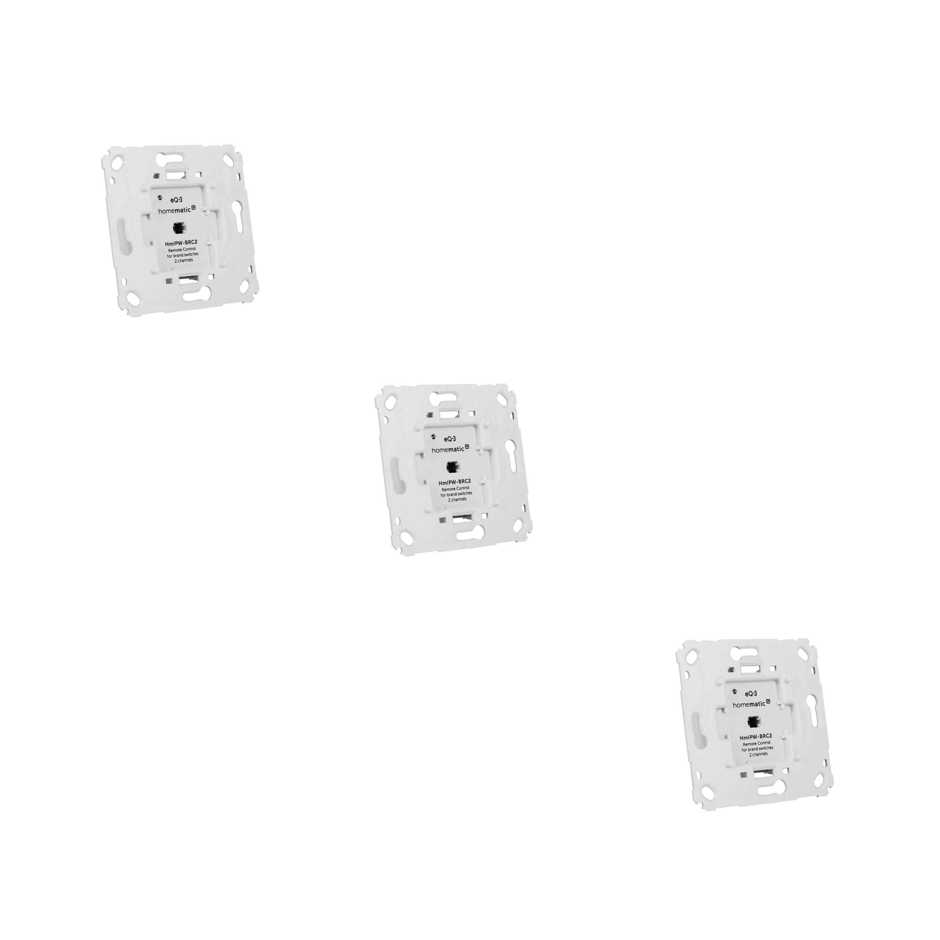 Homematic IP Wired Smart Home Wandtaster für Markenschalter HmIPW-BRC2
